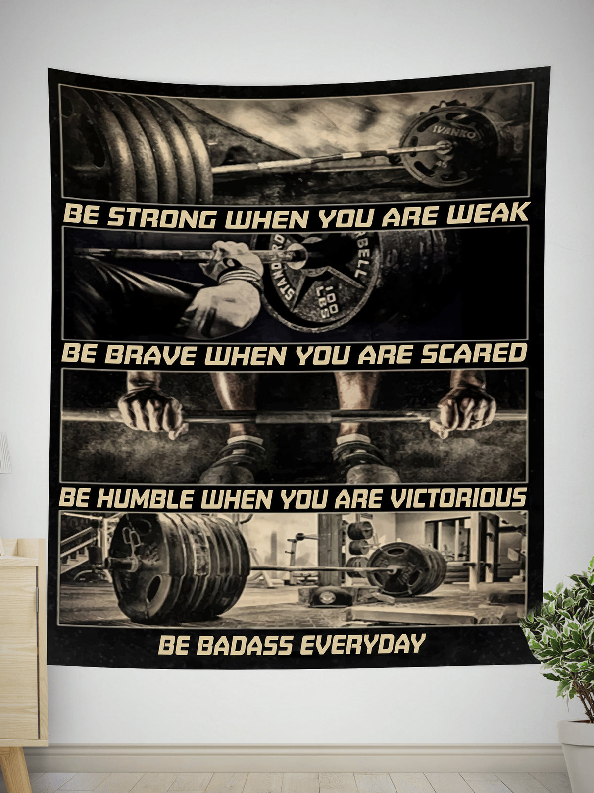 Motivational Gym Flags & Banners for Home Gyms - Inspire Your Workouts ...