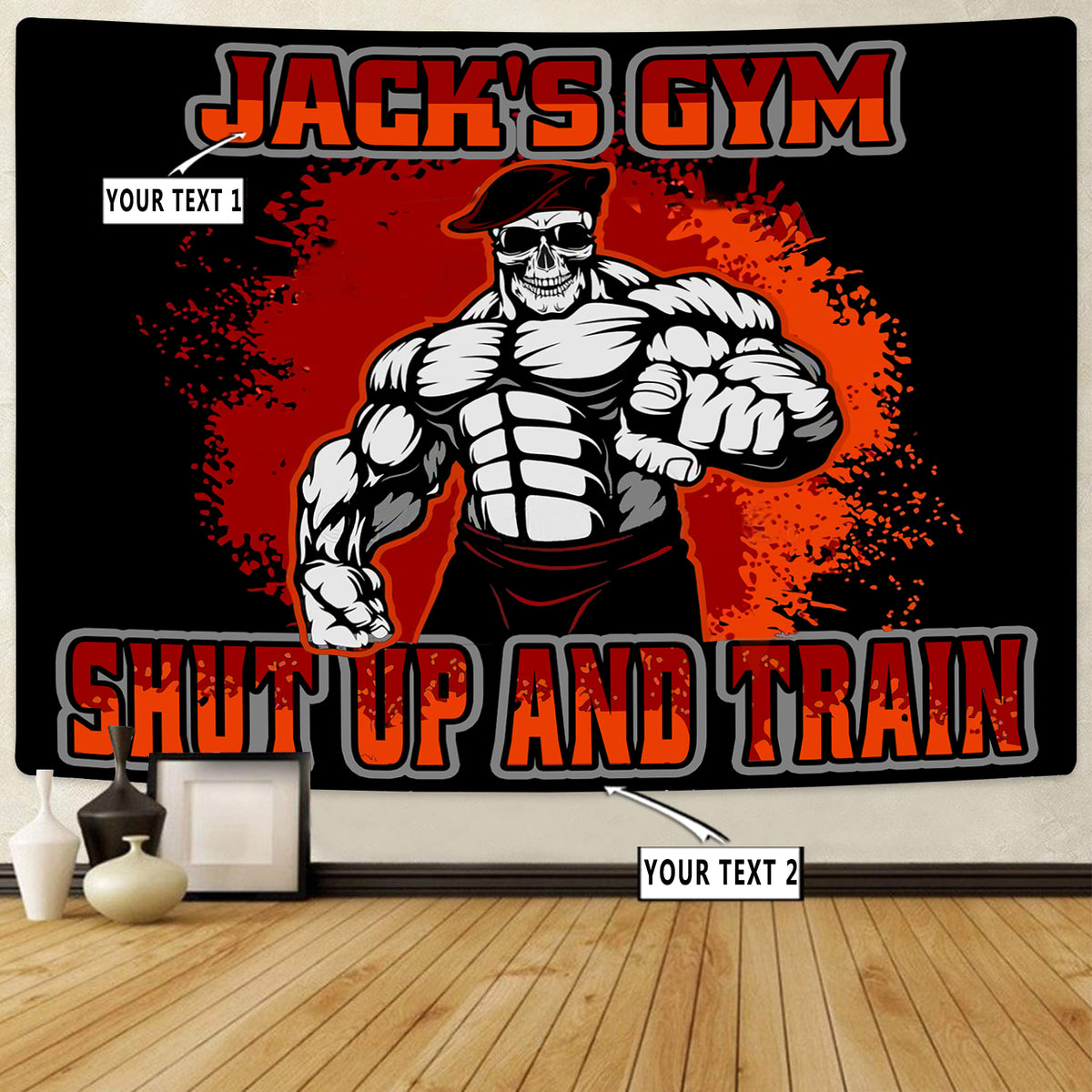 Exclusive Gym Flags & Banners [300+ Designs] - Customize Your Home Gym ...